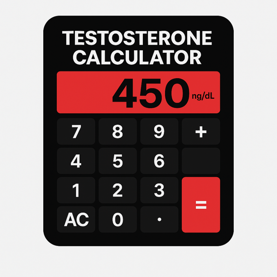Testosterone Calculator Free Tool